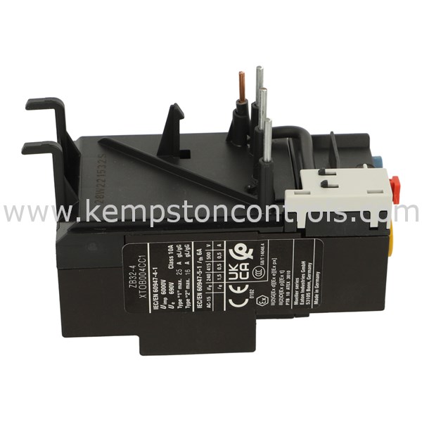 Eaton Moeller ZB32-4 MOELLER OVERLOAD RELAY, 2.4-4A, 1NO + 1NC, DIRECT ...