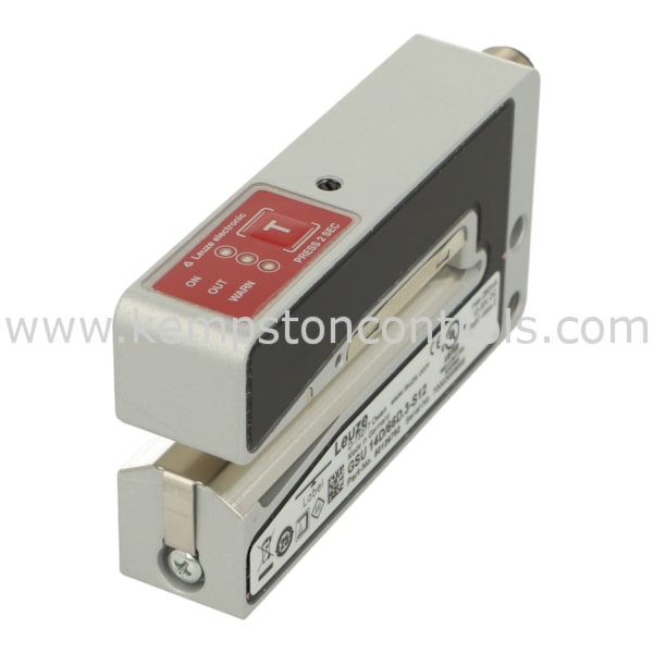 LEUZE 50126782 LEUZE ULTRASONIC LABEL FORK SENSOR, 4MM SLOT, PUSH/PULL DO, M12 CONNECTOR ...