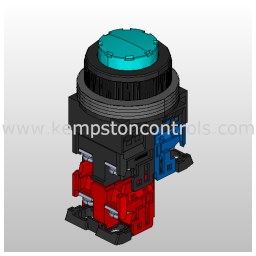 Fuji AR30E0L-11E3Y FUJI ILLUMINATED PUSHBUTTON EXTENDED ROUND HEAD 1NO ...