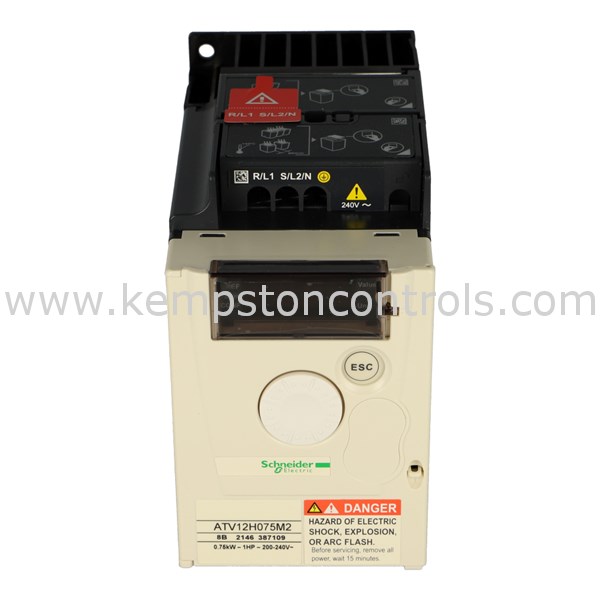 Schneider ATV12H075M2 SCHNEIDER VARIABLE SPEED DRIVE ATV12 - 0.75KW ...