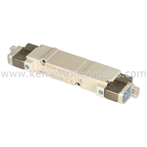 SMC SY5340-5LOU-Q SMC 5 PORT SOLENOID VALVE, 24VDC, 3 POSITION CLOSED ...