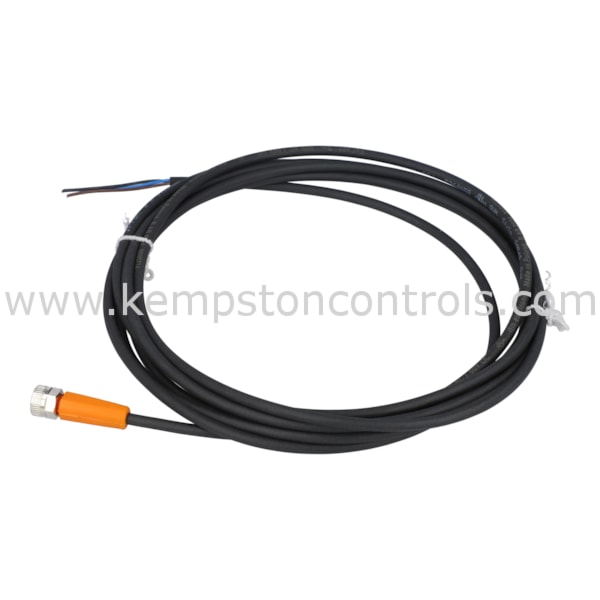 IFM EVC497 IFM CONNECTING CABLE WITH SOCKET, M8 CONNECTOR STRAIGHT, 3M ...