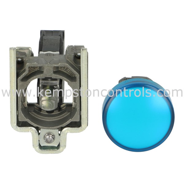 Schneider XB4BVB6 SCHNEIDER PILOTLIGHT 24V BLUE LED | Kempston Controls