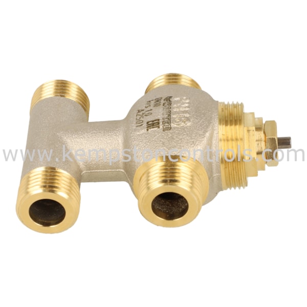 SAUTER BUL010F410 SAUTER SMALL 3-WAY VALVE, DN10, G1/2A, KVS1.0, BYPASS ...
