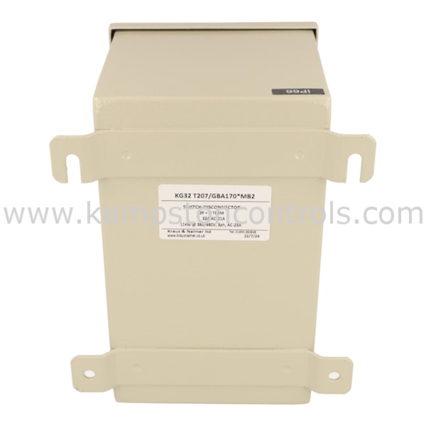 Kraus and Naimer KG32.T207/GBA170.*MB2 KRAUS AND NAIMER SWITCH, 32A, 3 ...