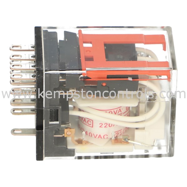 Omron MY4N-GS 220/240VAC OMRON RELAY, PLUG-IN, 14-PIN, 4PDT, 6 A, MECHANICAL & LED INDICATORS ...