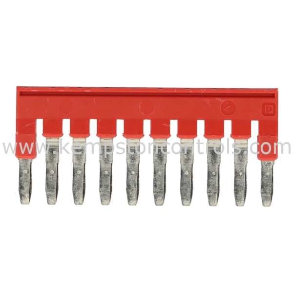 Phoenix 3030213 PHOENIX BRIDGE PLUG IN 10 POSITION RED CONTACT ...