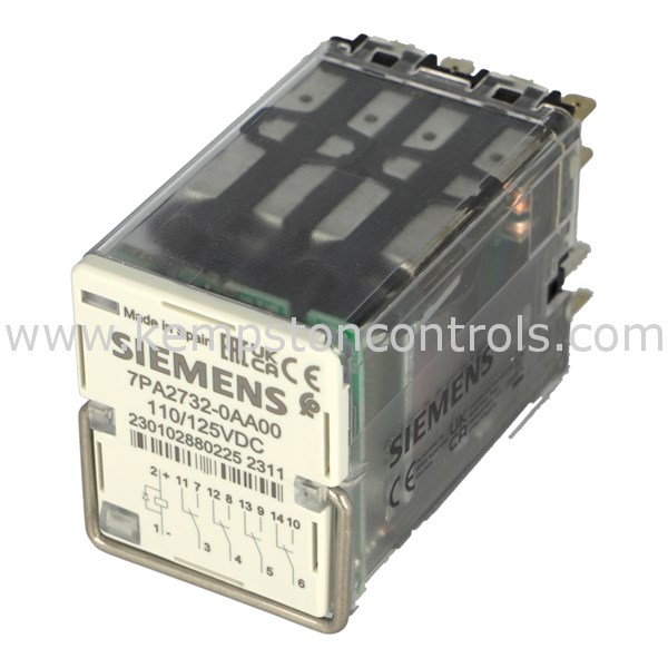 Siemens 7PA2732-0AA00-0 SIEMENS INSTANTANEOUS RELAY 4 CHANGEOVER ...