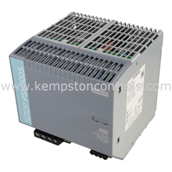 Siemens 6EP1437-2BA20 SIEMENS SITOP PSU300S 40A STABILIZED POWER SUPPLY ...