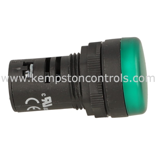 CHINT ND16G12 CHINT LED INDICATOR, AC/DC, GREEN, 12V | Kempston Controls
