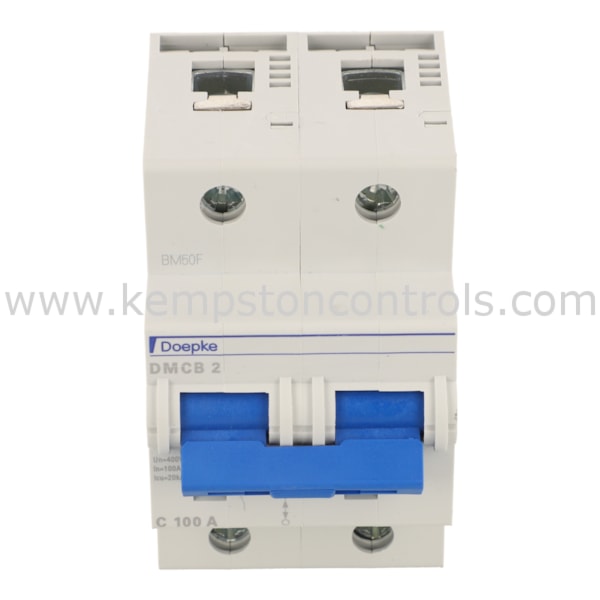 Doepke DMCB2-C100-2 DOEPKE MINIATURE CIRCUIT BREAKER, 100A/230V, 400VAC ...