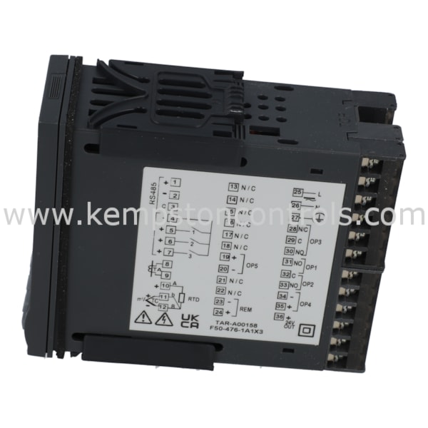 ASCON X339000000/RHA/F000-0005/AAA ASCON 1/8 DIN TEMP CONTROLLER, 4 X RELAY, 100-240VAC SUPPLY ...