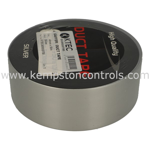 KTEC Accessories KTEC48X50DTSI KTEC GAFFER/DUCT TAPE 48MM X 50M (SILVER ...