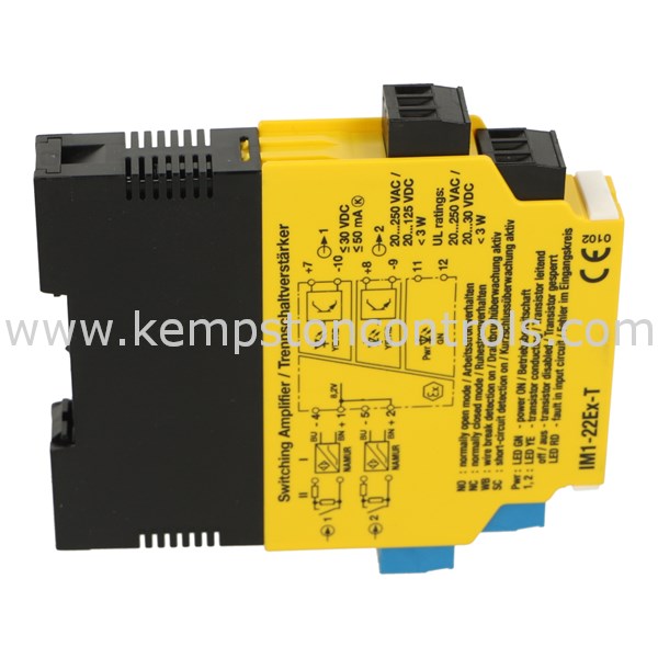 Turck Banner IM1-22EX-T TURCK ISOLATING SWITCHING AMPLIFIER 2-CHANNEL ...