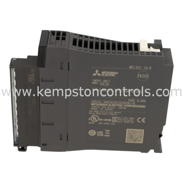 MITSUBISHI RX28 MITSUBISHI 8 POINT, AC INPUT MODULE (SCREW TERMINAL ...