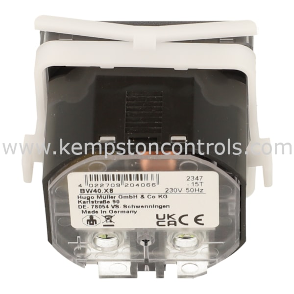 Hugo Muller BW40.18 230VAC MULLER HOURS COUNTER 230VAC | Kempston Controls