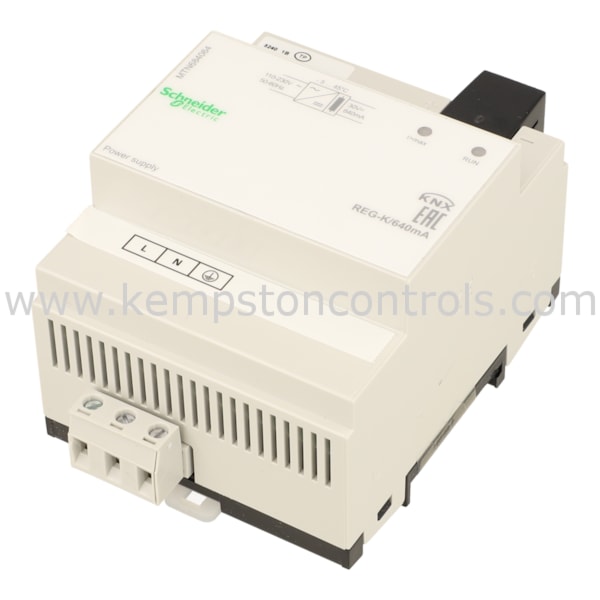 Schneider MTN684064 SCHNEIDER KNX POWER SUPPLY, 640 MA, INTEGRATED ...