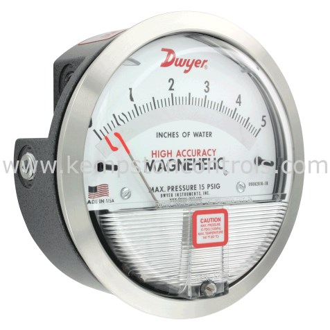 Dwyer 2300-60PA DWYER MAGNEHELIC® DIFFERENTIAL PRESSURE GAUGE, RANGE: 30-0-30PA, IP67 | Kempston ...
