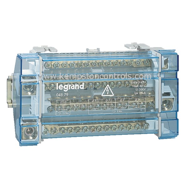 Legrand Cable Management 004879 LEGRAND DISTRIBUTION BLOCK, MODULAR ...