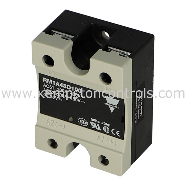 Carlo Gavazzi RM1A48D100 CARLO GAVAZZI SSR ZS 480V 100A 4.5-32 VDC LED ...