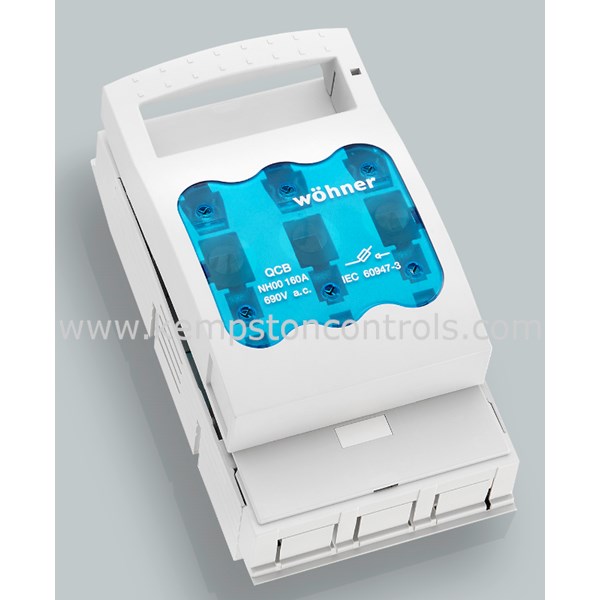 Wohner 33079 WOHNER H FUSE-SWITCH-DISCONNECTOR SIZE 00, 160A, BUSBAR ...