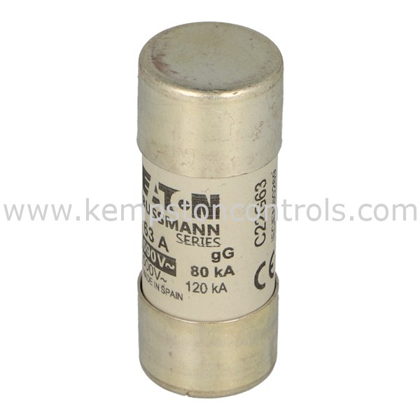 Bussmann C22G63 BUSSMANN CYLINDRICAL FUSE 22 X 58 63A GG 690V AC ...