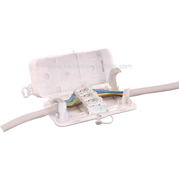 DEBOX DEBOX SL IN-LINE CONNECTOR BOX C/W 4-POLE SCREWLESS TERMINAL ...