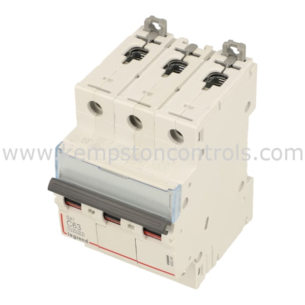 Legrand Power 409260 LEGRAND DX3 63A 3P TYPE C 16KA MCB | Kempston Controls