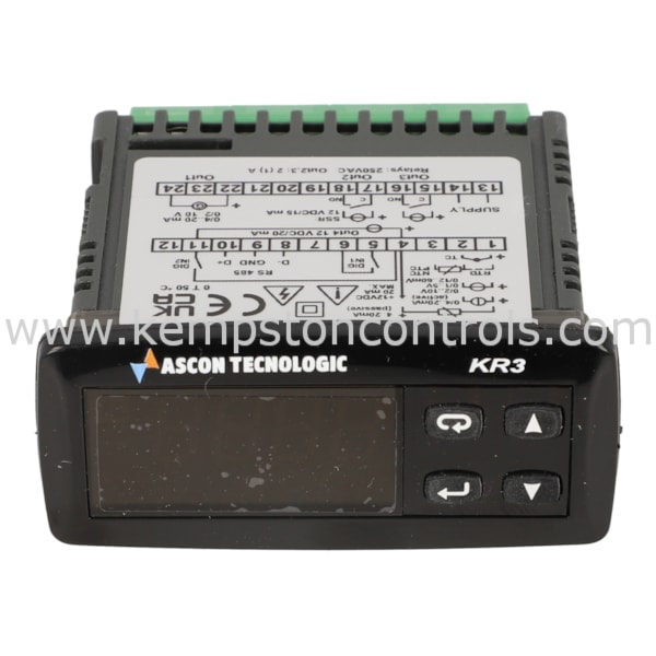 ASCON KR3-HCIRRDS- ASCON TEMPERATURE CONTROLLER, UNIVERSAL INPUT, 2 ...