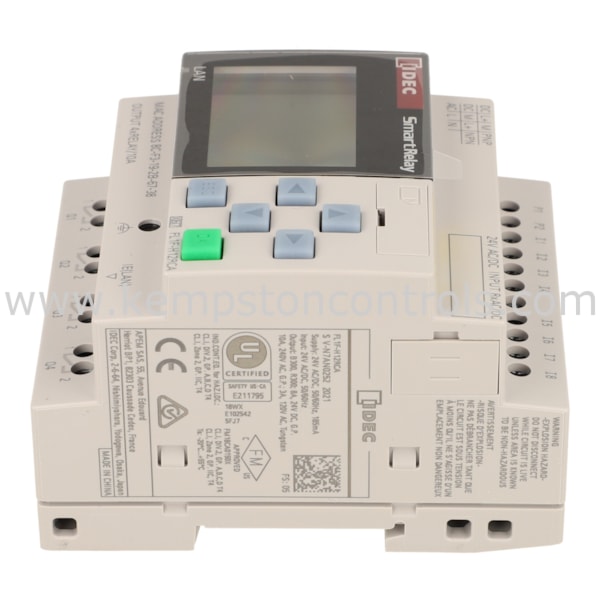 IDEC FL1F-H12RCA IDEC SMARTRELAY, 24VAC/DC, WITH SCREEN | Kempston Controls