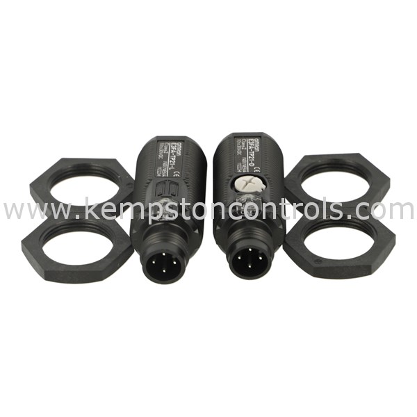 Omron E3FA-TP21 OMRON PHOTOELECTRIC SENSOR, M18 AXIAL BODY, THRU-BEAM ...