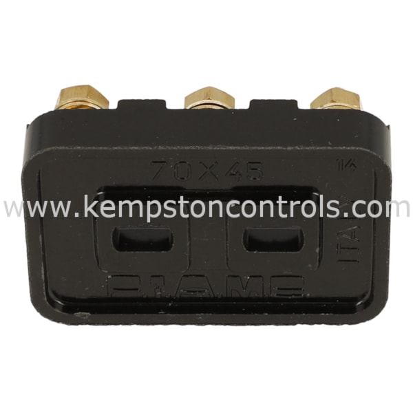 Other TB6. TERMINAL BLOCK WITH 6X FIXED BASE STUDS M6, 70X45MM, INCL ...