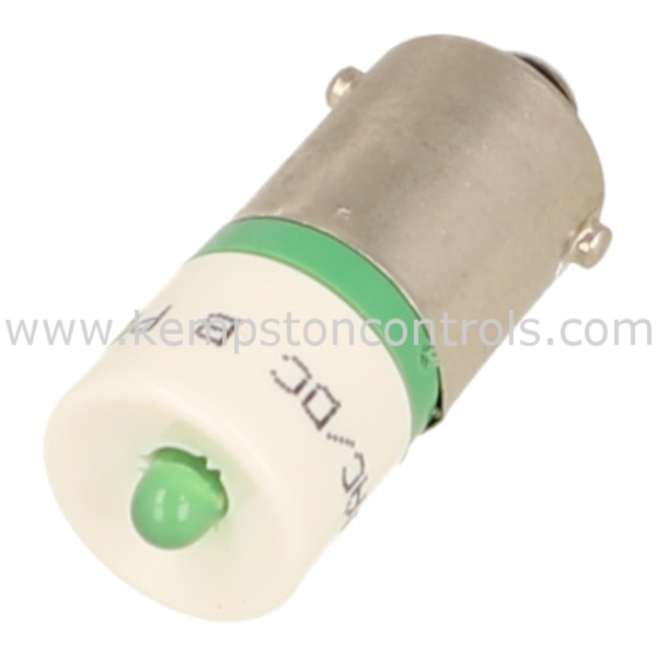 EAO 10-2512.1145 EAO LED SINGLE T3 1/4 BA9S GREEN 24VAC/DC 15MA WITH ...