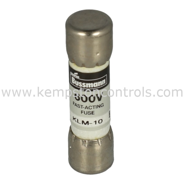 Bussmann KLM-10 BUSSMANN LIMITRON FAST-ACTING FUSE, 10A, NON-INDICATING ...