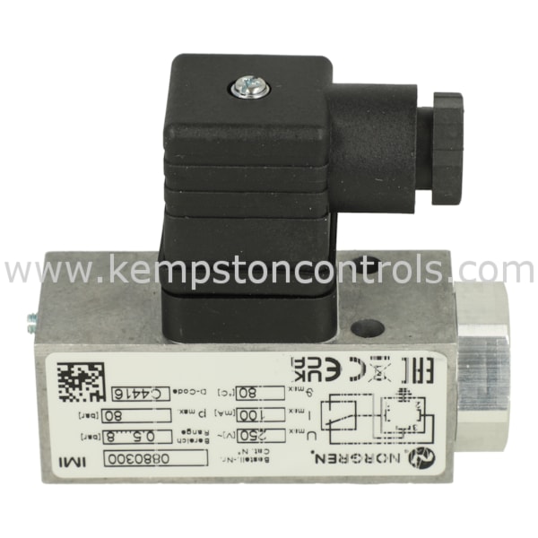 Norgren 0880300000000000 NORGREN ELECTRO-MECHANICAL PRESSURE SWITCH ...