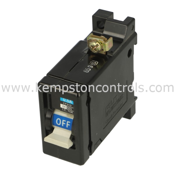Fuji CP31D/0.5DC FUJI CIRCUIT PROTECTOR, 1 POLE, 0.5 AMP(DC) | Kempston Controls