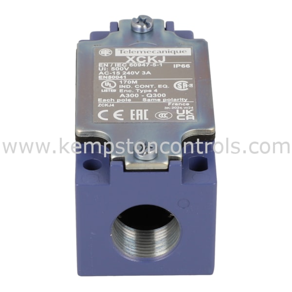 Telemecanique Sensors ZCKJ4 TELEMECANIQUE LIMIT SWITCH BODY, METAL ...