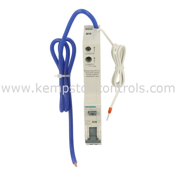 Siemens 5SU9304-1KK10 SIEMENS 10KA 1P+N RCBO C10 30MA TYPEAC | Kempston Controls