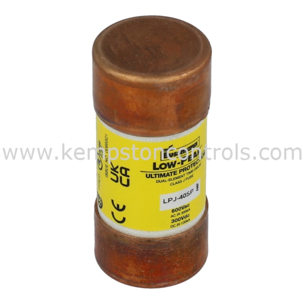 Bussmann LPJ-40SP BUSSMANN DUAL-ELEMENT, TIME-DELAY FUSE, 40A, 600V, 26 ...
