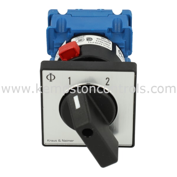 Kraus and Naimer CH10.A220.FT2 KRAUS AND NAIMER CHANGEOVER SWITCH, 20A ...