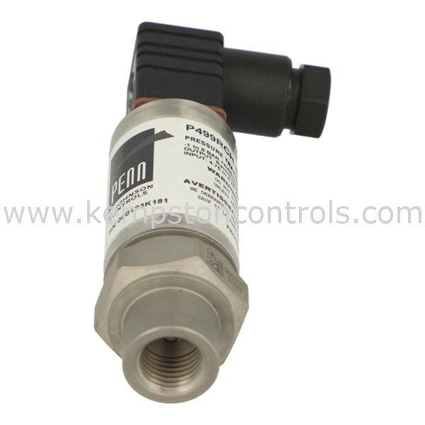 Johnson Controls P499RCH-401C JOHNSON CONTROLS PRESSURE TRANSDUCER, -1 ...