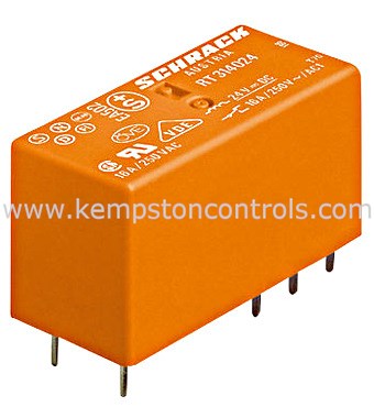 Schrack RT314024 RELAY PCB 1PCO 16A 24VDC | Kempston Controls