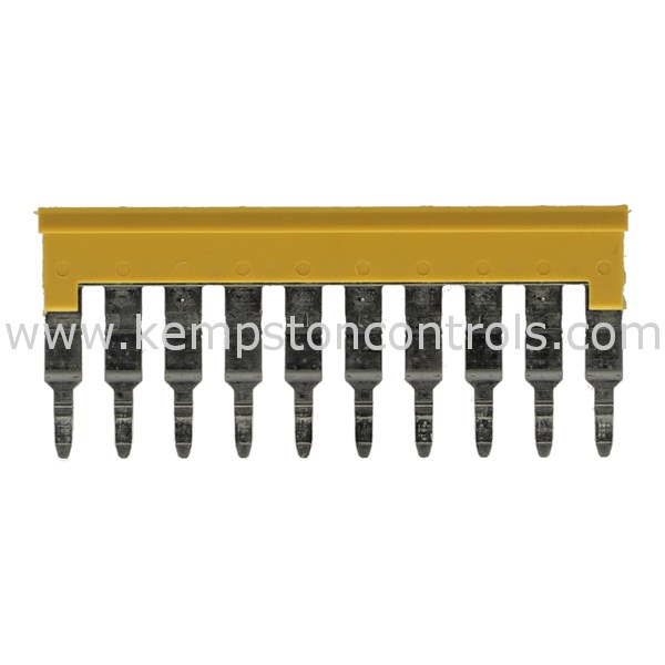 Weidmuller 1758260000 WEIDMULLER ZQV 4N/10 GE CROSS CONNECTOR 32A, 10 ...