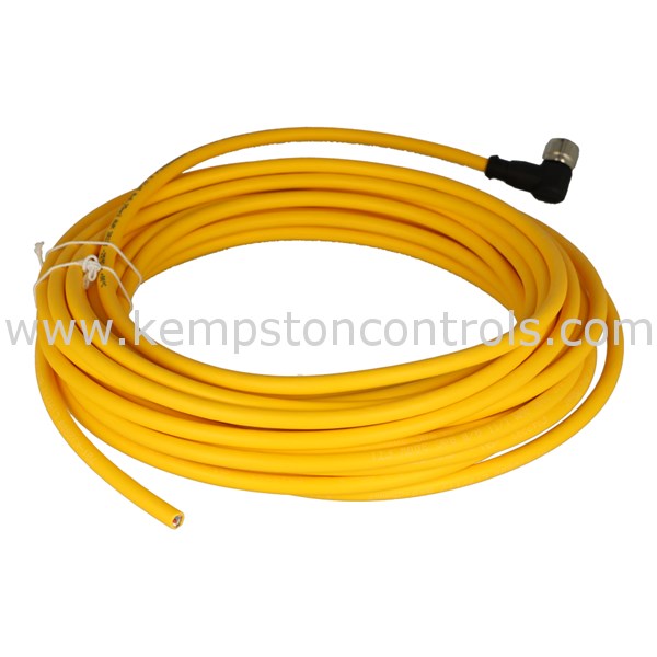 Pilz PSEN cable angle M12 8-pole 10m PILZ CONNECTION CABLE, PUR, YELLOW ...