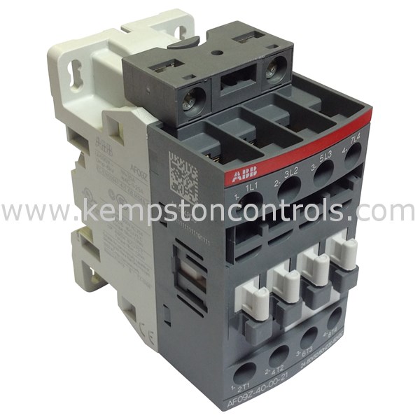ABB 1SBL136201R2100 AF09Z-40-00-21 CONTACTOR 4P (4N.O) 25A AC1, PLC LOW ...