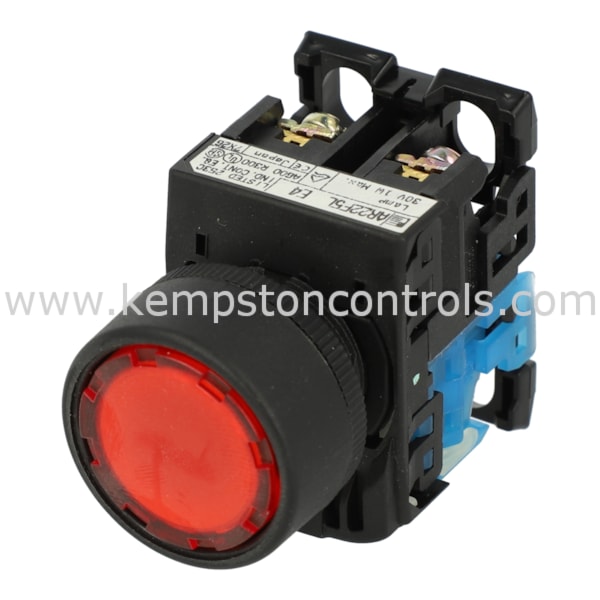 Fuji AR22F5L-10E4R FUJI ILLUMINATED PUSHBUTTON FLUSH ROUND HEAD (ALT ...