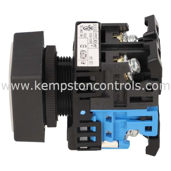 Fuji AR22F0M-10E3W FUJI ILLUMINATED PUSHBUTTON FLUSH SQUARE HEAD 1NO ...