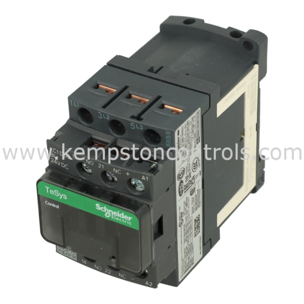 Schneider LC1D09BL SCHNEIDER CONTACTOR 9A 3POLE 24VDC LOW CONSUMPTION ...