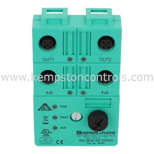 Pepperl + Fuchs VBA-2E2A-G2-ZA/EA2 P+F AS-INTERFACE SENSOR/ACTUATOR ...