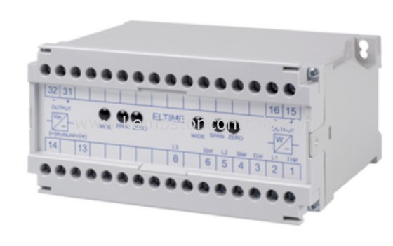 Eltime EPQ33U-P1-C1-E5-XA-F50 ELTIME POWER TRANSDUCER, 3 PHASE, 3 WIRE UNBAL. 50/60HZ, WATTS ...